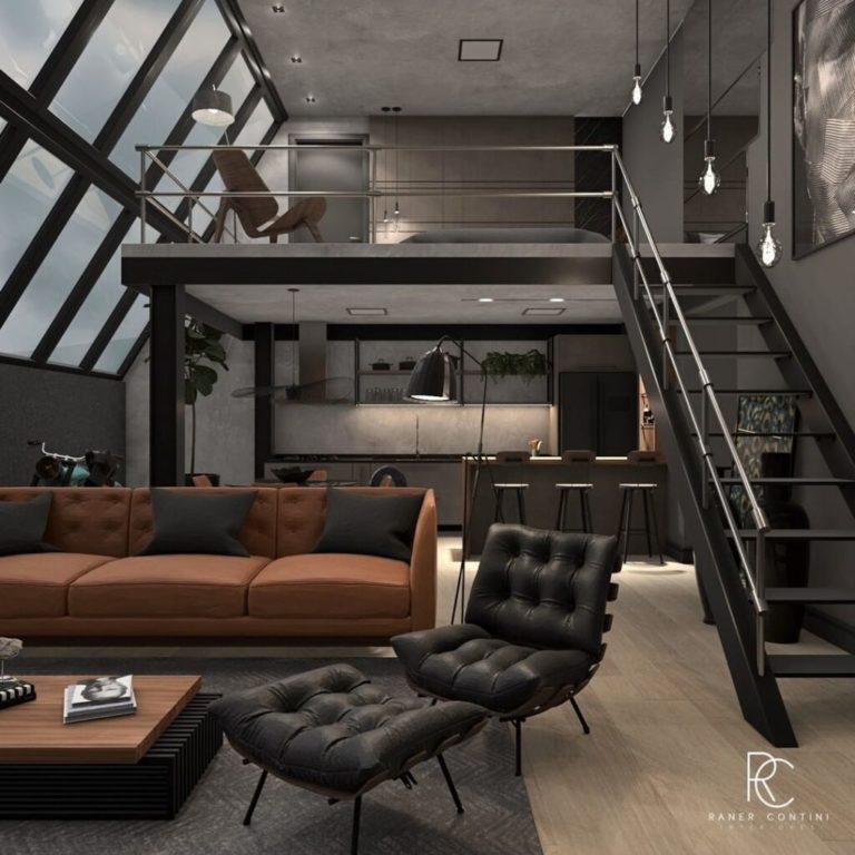 +40 imágenes de lofts con mezanines que te harán soñar con un espacio ...