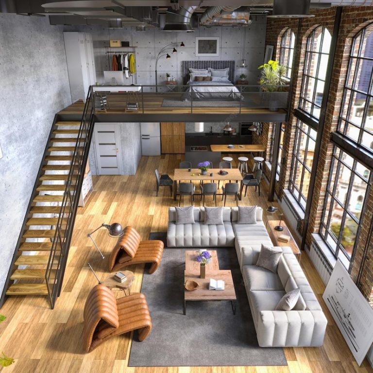 +40 imágenes de lofts con mezanines que te harán soñar con un espacio ...